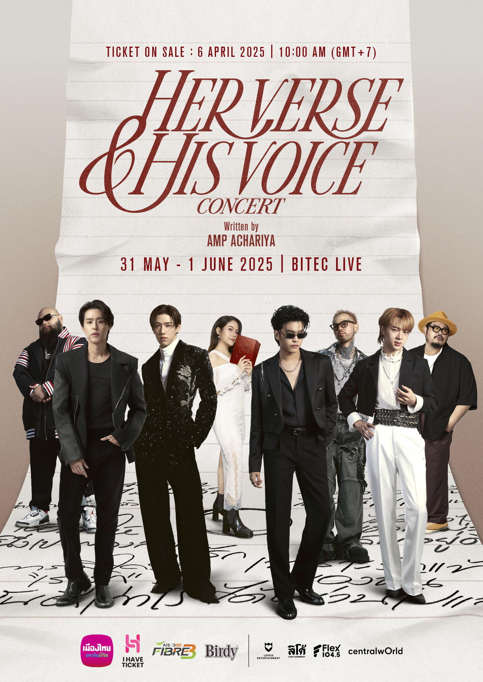 HER VERSE & HIS VOICE CONCERT - I Have Ticket